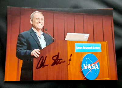ALAN STERN NASA ENGINEER PLANETARY SCIENTIST AUTOGRAPHED SIGNED 4x6 ...