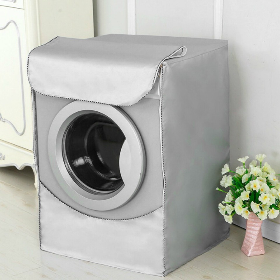 2Size Waterproof Washing Machine Top Dust Cover Protection Front Load ...