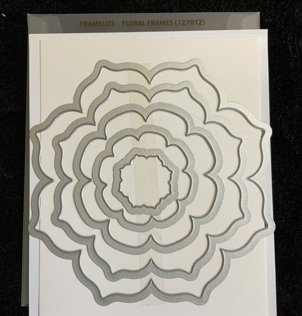 Stampin up Floral Frames Framelits Flower Medallion Dies 127012 for ...