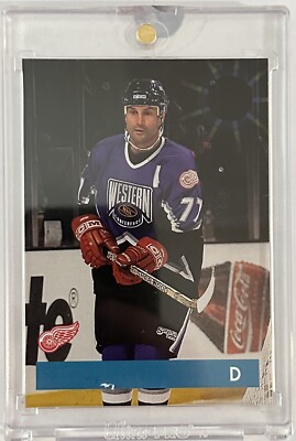 1996 TOPPS VAULT Paul Coffey #1/1 STADIUM CLUB COLOR SEPARATION PROOF ...