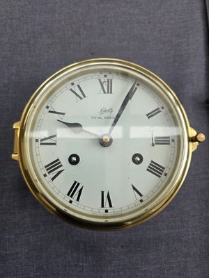 * SCHIFFSUHR MARINE SCHATZ ROYAL MARINER MESSING WEST GERMANY | eBay.de