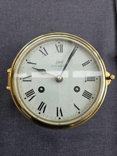 * SCHIFFSUHR MARINE SCHATZ ROYAL MARINER MESSING WEST GERMANY | eBay.de