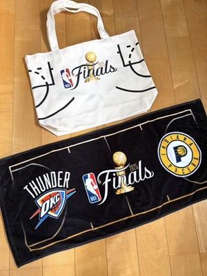 NBA Finals Limited Edition Tote Bag Towel & Sticker Set - OKC vs Pacers ...