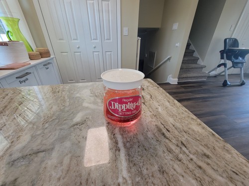 Vintage Regular Dippity-Do Hair Setting Gel Jar Pink Movie Prop ...