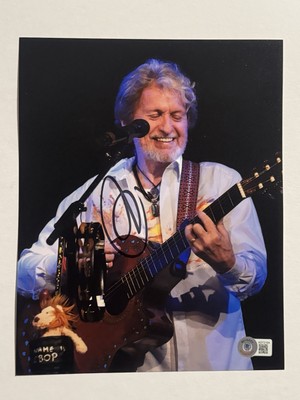 JON ANDERSON SIGNED 8x10 PHOTO AUTOGRAPHED YES BAND ORIGINAL LEAD ...