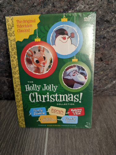 Holly Jolly Christmas DVD Box Set Sealed New Rudolph Frosty Santa 3 ...