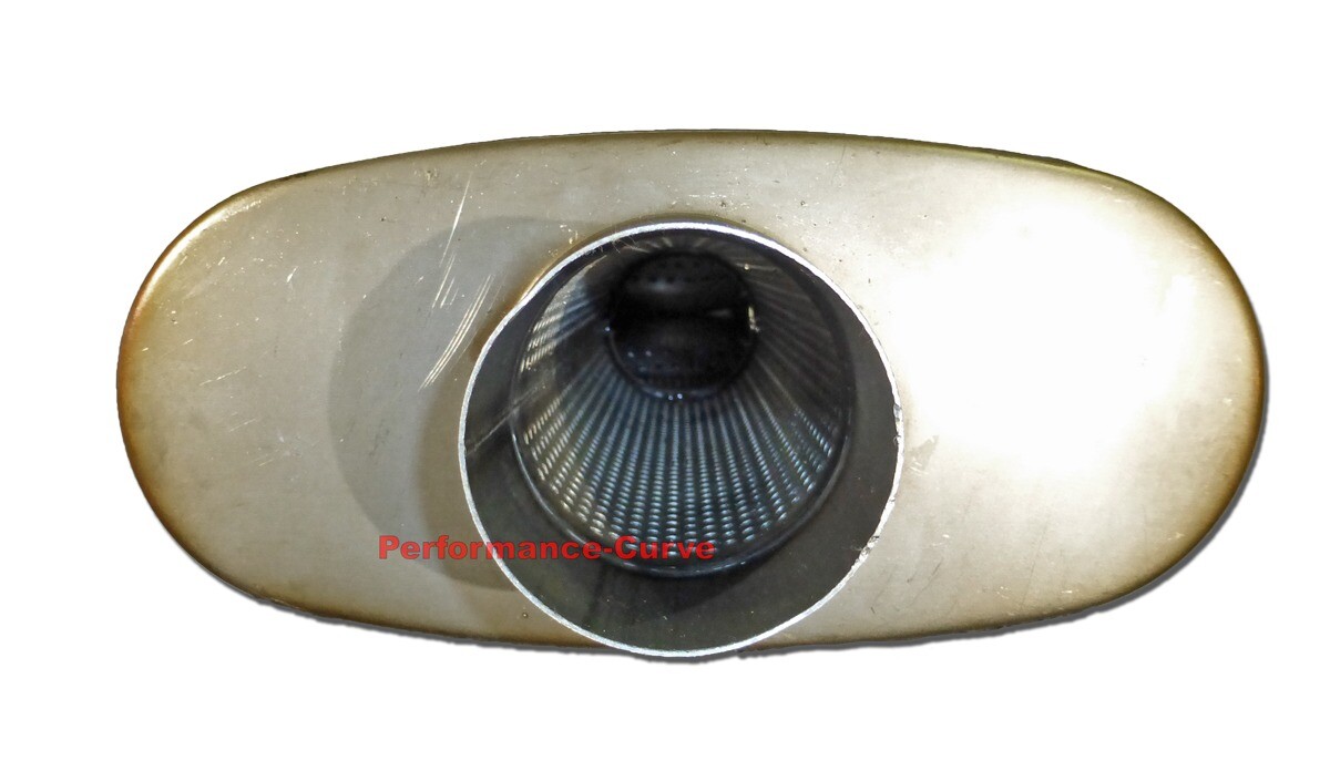 Performance Muffler MAX FLOW Stainless Steel 3" Center / Dual 2.5" 5x11 ...