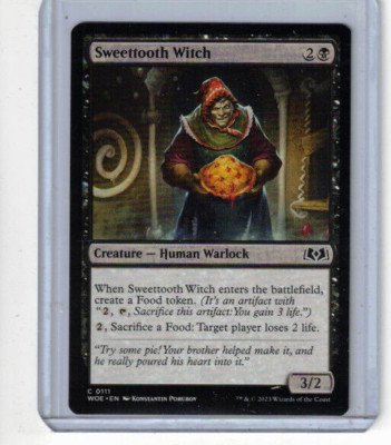 Sweettooth Witch #111 (MTG) WOE: Creature - Human Warlock | eBay