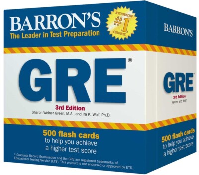 Kaplan Publishing GRE Flash Cards | eBay