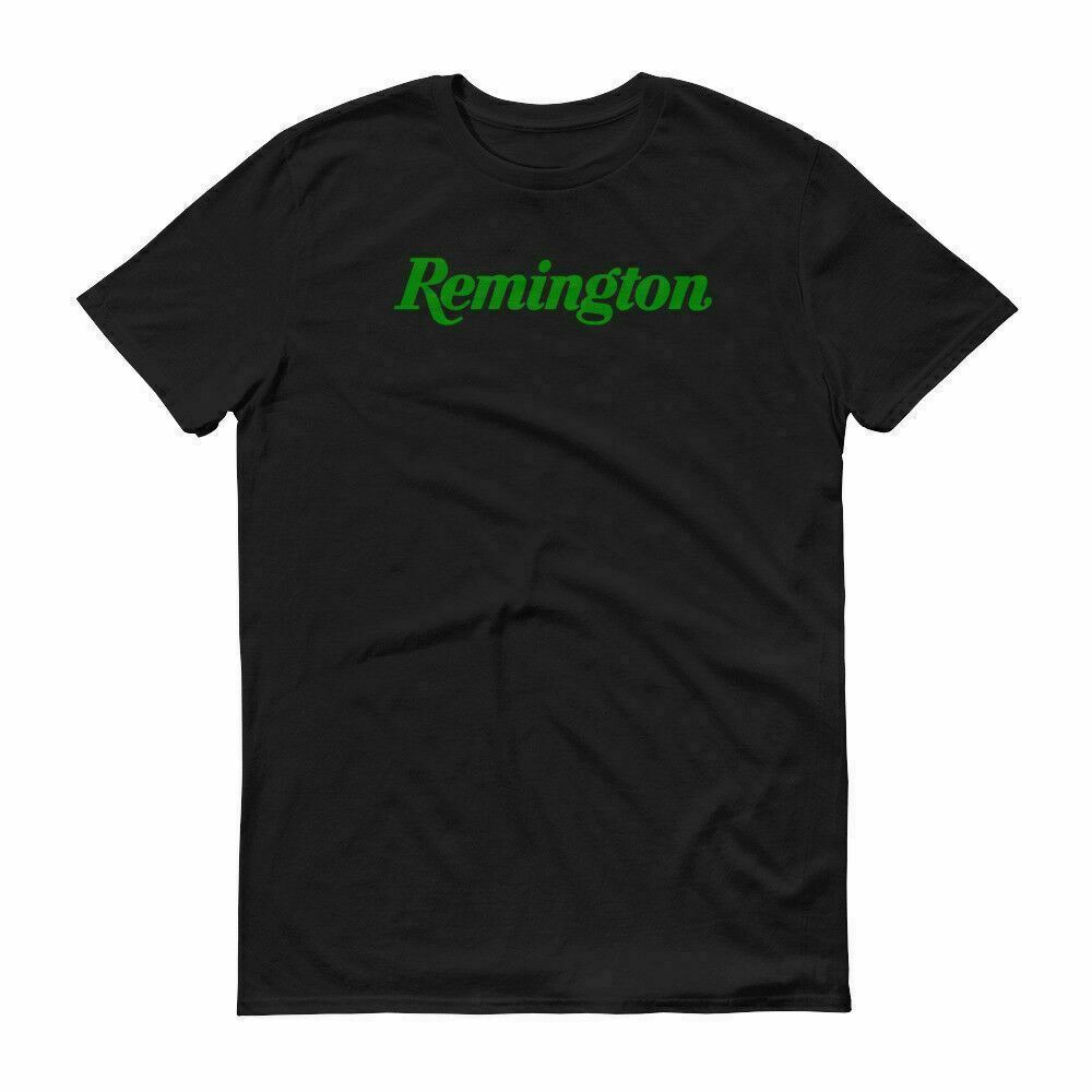 Remington Script Green Logo T Shirt 2nd Amendment Pro Gun Rights Tee ...
