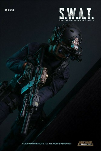 1/6 Mini Times Toys M024 SWAT 2.0 LAPD Male Soldier Figure Special ...