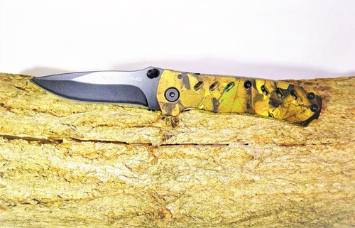 Outdoor Messer Einhandmesser Klappmeser Camouflage Design | eBay.de