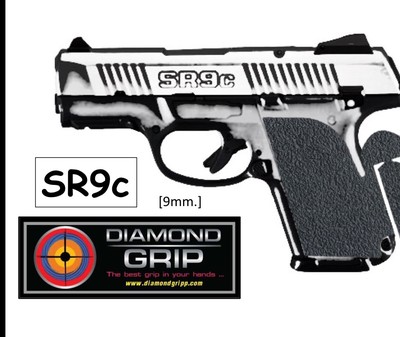 Diamondgripp Ruger SR9c SR40c [SR9c/SR40c] Silicone-Rubber Grip Tap | eBay