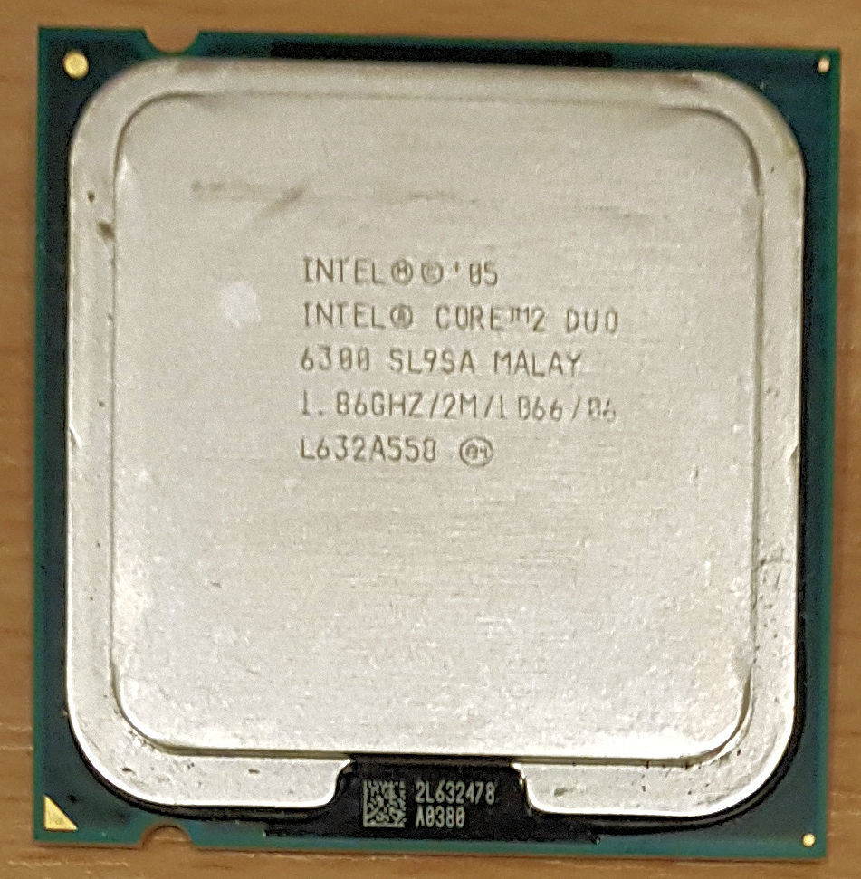 CPU Prozessor Intel Core 2 Duo E6300 SLA5E 2x 1.86GHz 1066MHz FSB 2M Cache* c260 | eBay