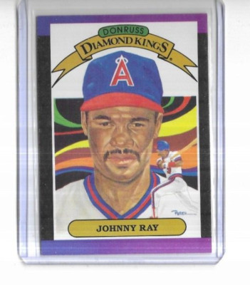 1989 Donruss #12 Johnny Ray California Angels Diamond Kings | eBay