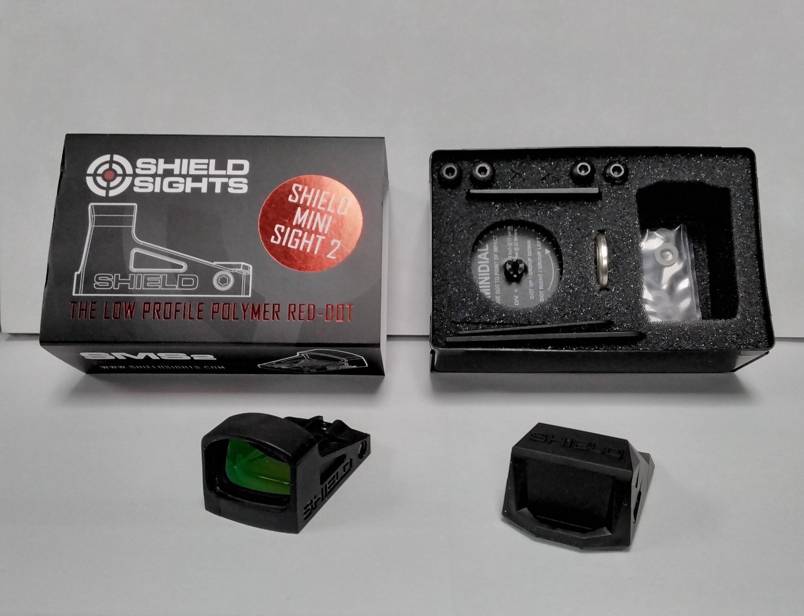 Shield Sights Shield Mini Sight 2.0 SMS2 4MOA Glass | eBay