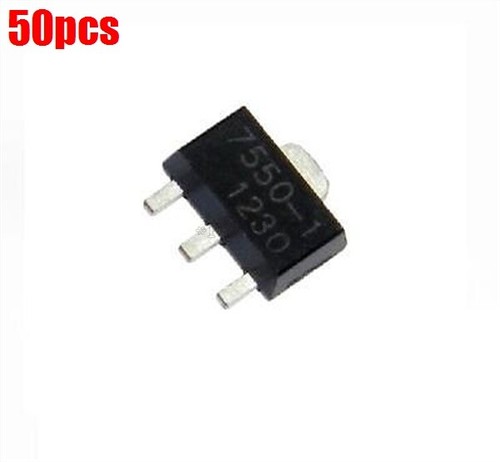 50Pcs HT7550-1 0.1A 5V Low Dropout Voltage Regulator Ldo SOT-89 im | eBay