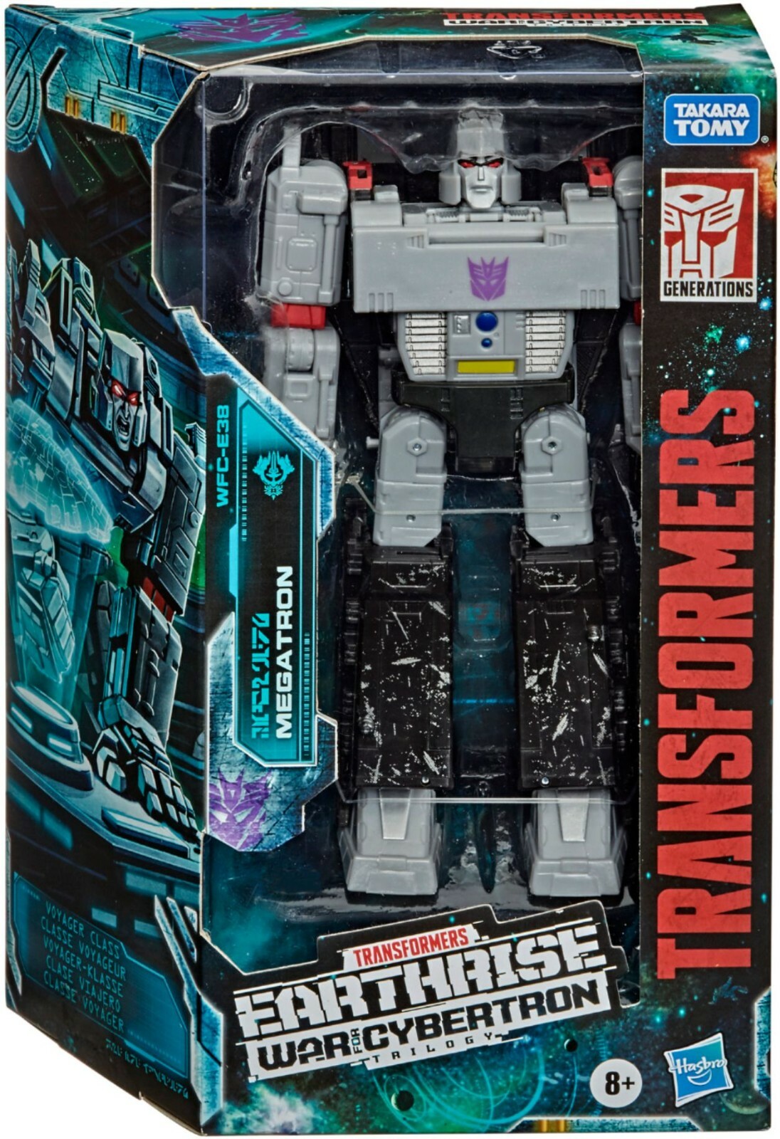 Transformers Earthrise War For Cybertron Voyager Megatron 7" Figure WFC-E38