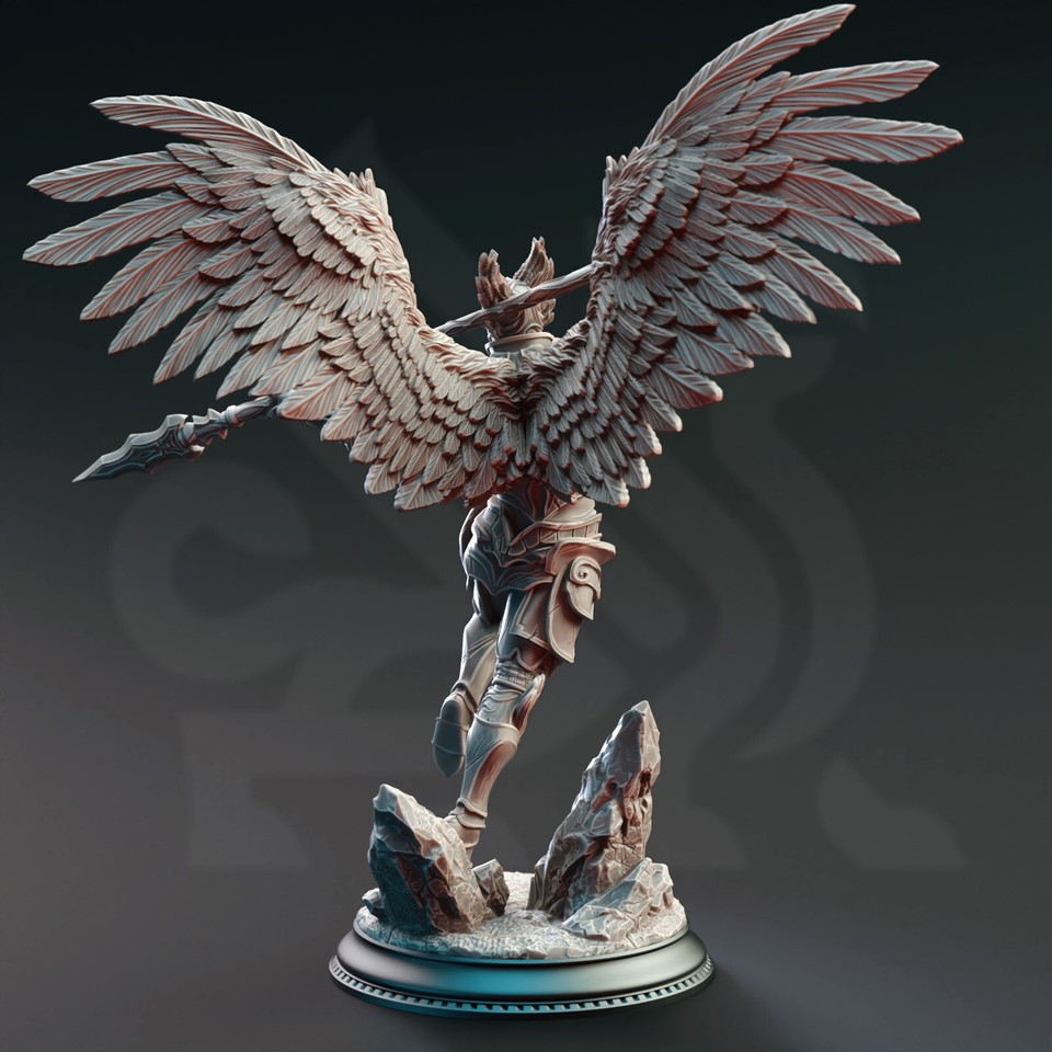 Angels of Syelden Angel Paladin Fighter Cleric Miniature | D&D DnD | | eBay