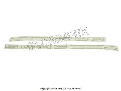 Porsche 944 924 (1980-1991) Black PORSCHE Rear Panel Emblem Decal O.E.M ...