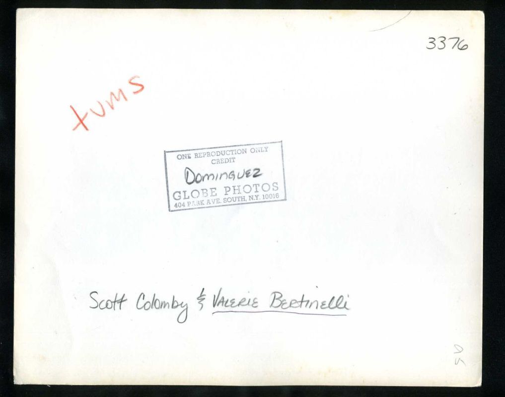 1970s SCOTT COLOMBY & VALERIE BERTINELLI Vintage Original Photo PORKY'S ...