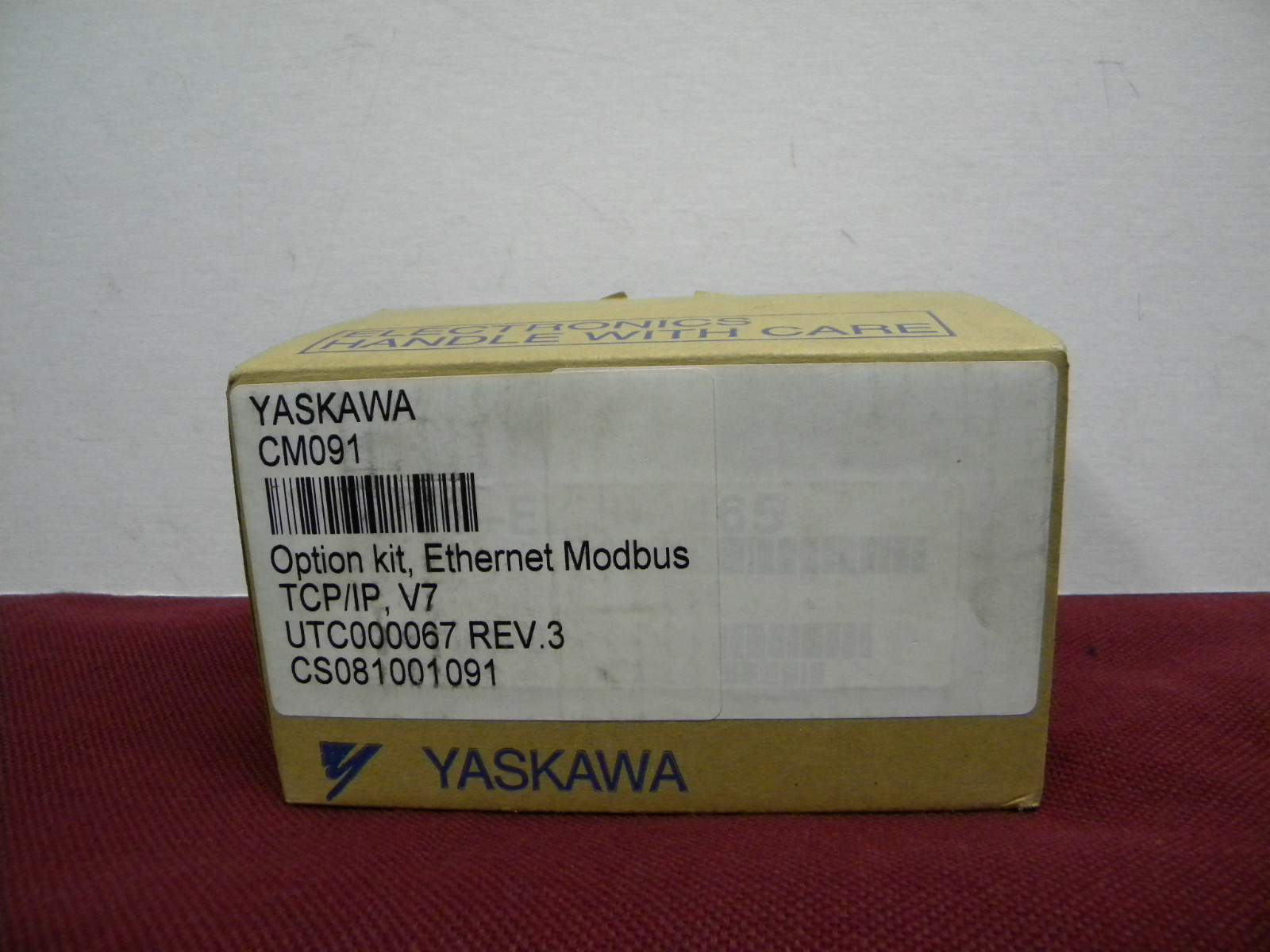 YASKAWA ELECTRIC CM091 OPTION KIT, ETHERNET MODBUS REV 3 | eBay