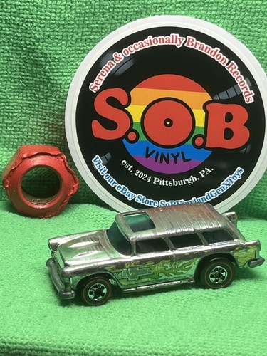 Hot Wheels Redlines Alive 55 1955 Chevy Nomad 1:64 Silver USED High ...