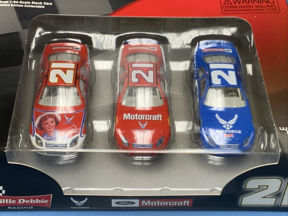 2006 1:64 Nascar #21Ken Schrader Little Debbie Air Force MotorCraft ...