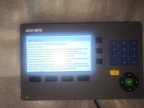 Acu Rite DRO 203 Q 3Axis Display .please Read Description Not Milling ...
