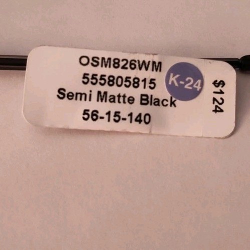 Oscar de la Renta OSM826 OSM 826 Eyeglass Frames Semi Matte Black 56 15 ...