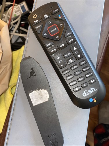 Dish Network 219801 Google Voice Satellite Remote Control Hopper 54.0 ...