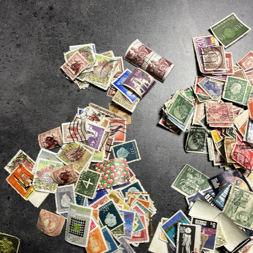 Stamps3 Large Collection Vintage Europe Stamps Italy Ireland Spain ...
