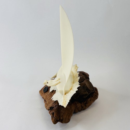 John Perry Sailboat Sculpture Dolphin Nautical Burlwood Beach Sea Ocean ...