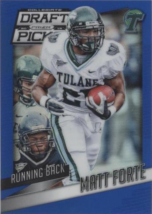 2015 Panini Prizm Collegiate Draft Picks - Matt Forte #71 Blue Prizm ...