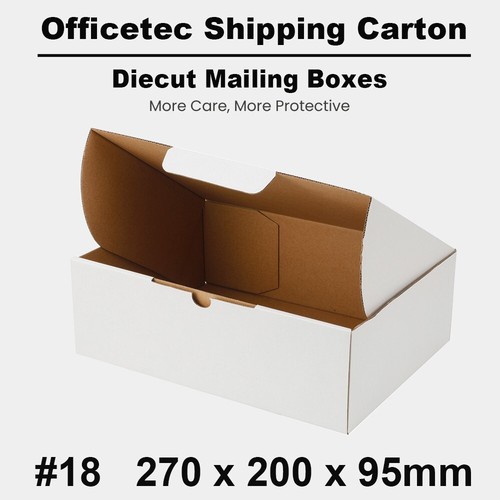 Mailing Box 270 x 200 x 95mm Cardboard Mailer Self Locking 3kg Large ...