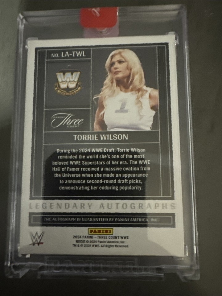 2024 Wwe Three Count Torrie Wilson Legendary Autographs /10 | eBay