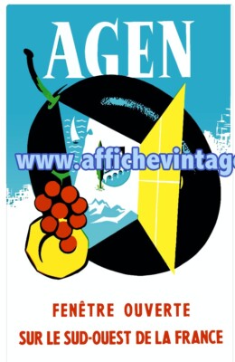 affiche poster agen | eBay