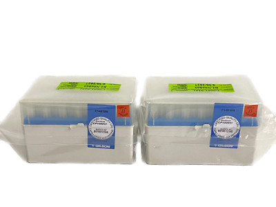 (182) GILSON 1000uL Microman E Capillary Pistons 2x91 Tipacks Racked ...