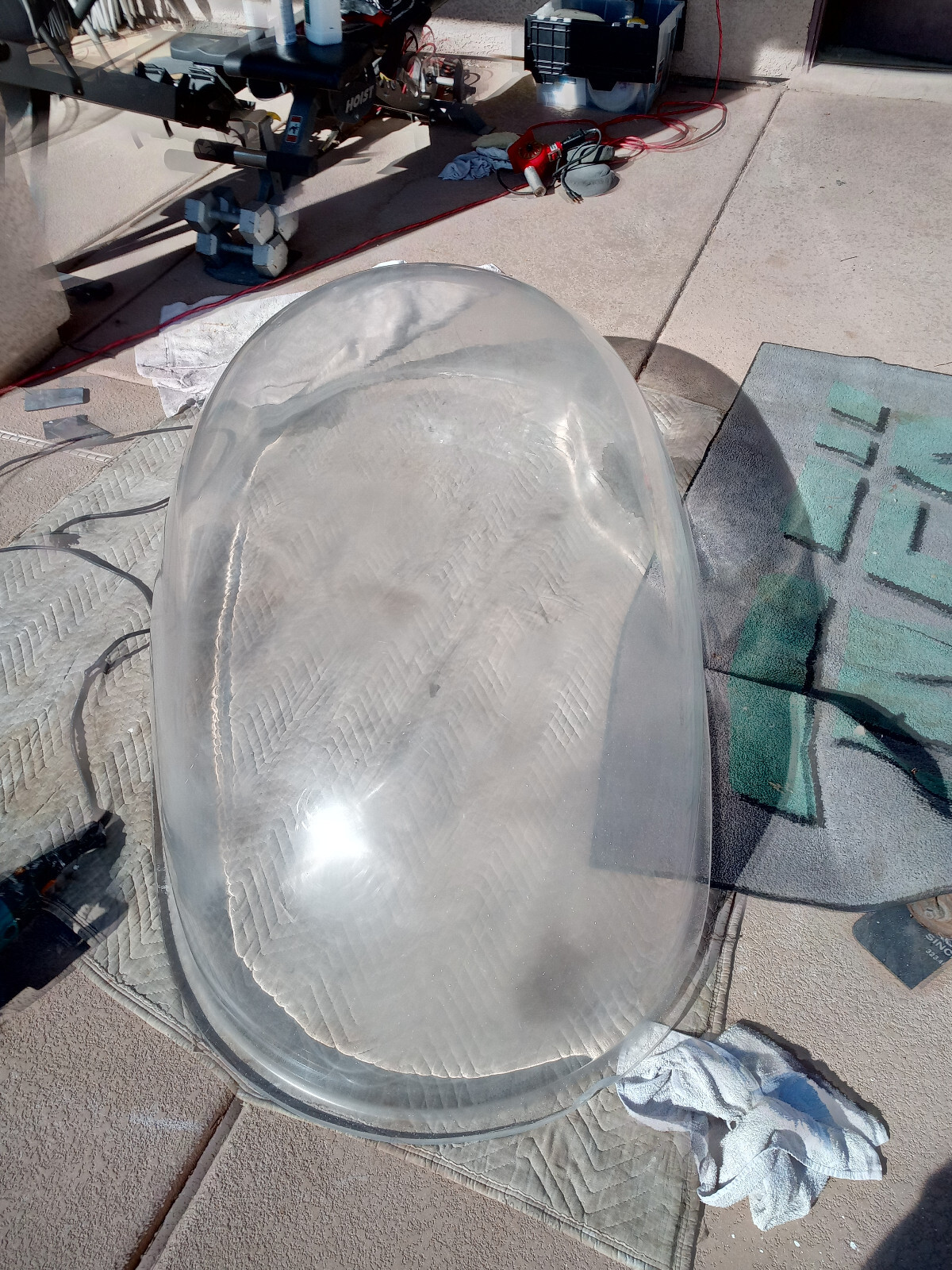 Bath Tub , Clear Acrylic Plex Glass, Transparent Movie/Film Prop, Egg ...