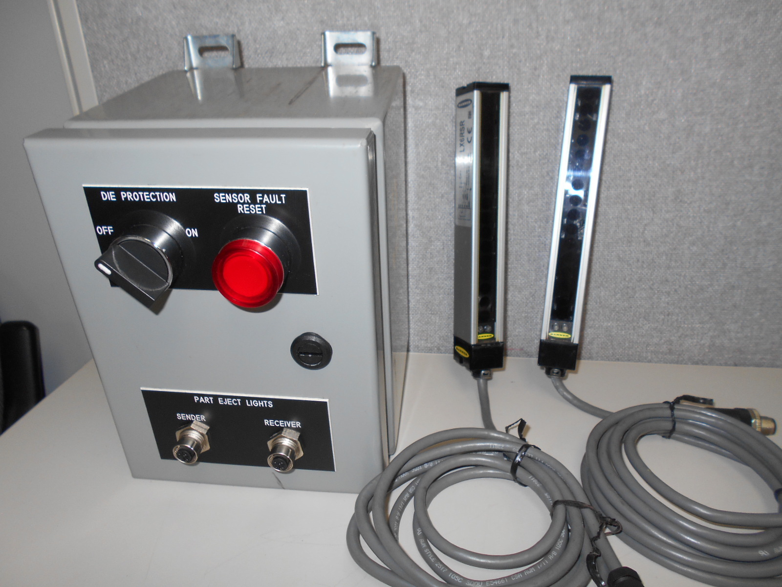 MPS DIE SENSOR UNIT WITH LX6ESR EMITTER, LX6RSR RECIVER | eBay