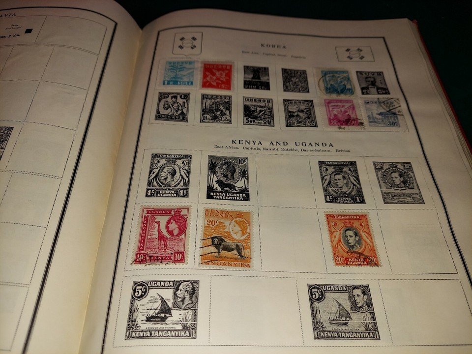 OLD STAMPS COLLECTION book rare old stamps 100's | eBay