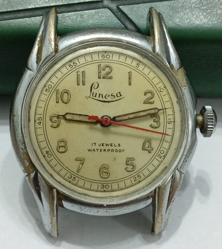 Lunesa ART DECO CASE bumper automatic MOVEMENT DOXA | eBay
