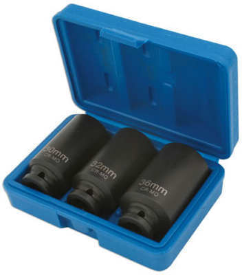 Hub Nut HUBNUT Socket Set Popular 30mm 32mm 36mm 12 Point Sockets In ...