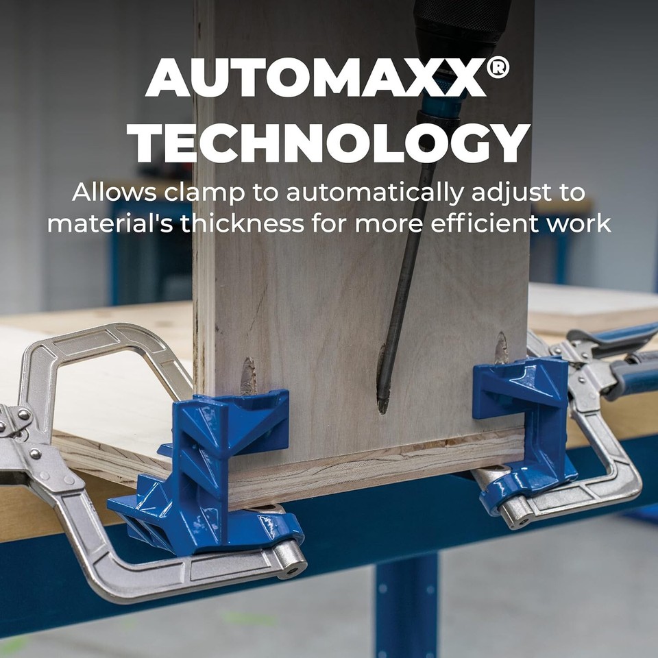 Kreg 90-Degree Corner Clamp KHCCC Right Angle Clamp | eBay