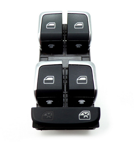 AUDI A8 4H FRONT DRIVER WINDOWS CONTROL SWITCH BUTTONS 4H0959851D | eBay