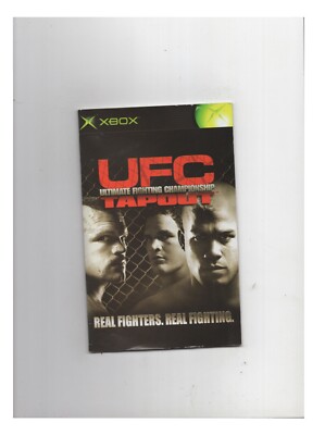 UFC Original Xbox MANUAL ONLY Authentic NO TRACKING | eBay
