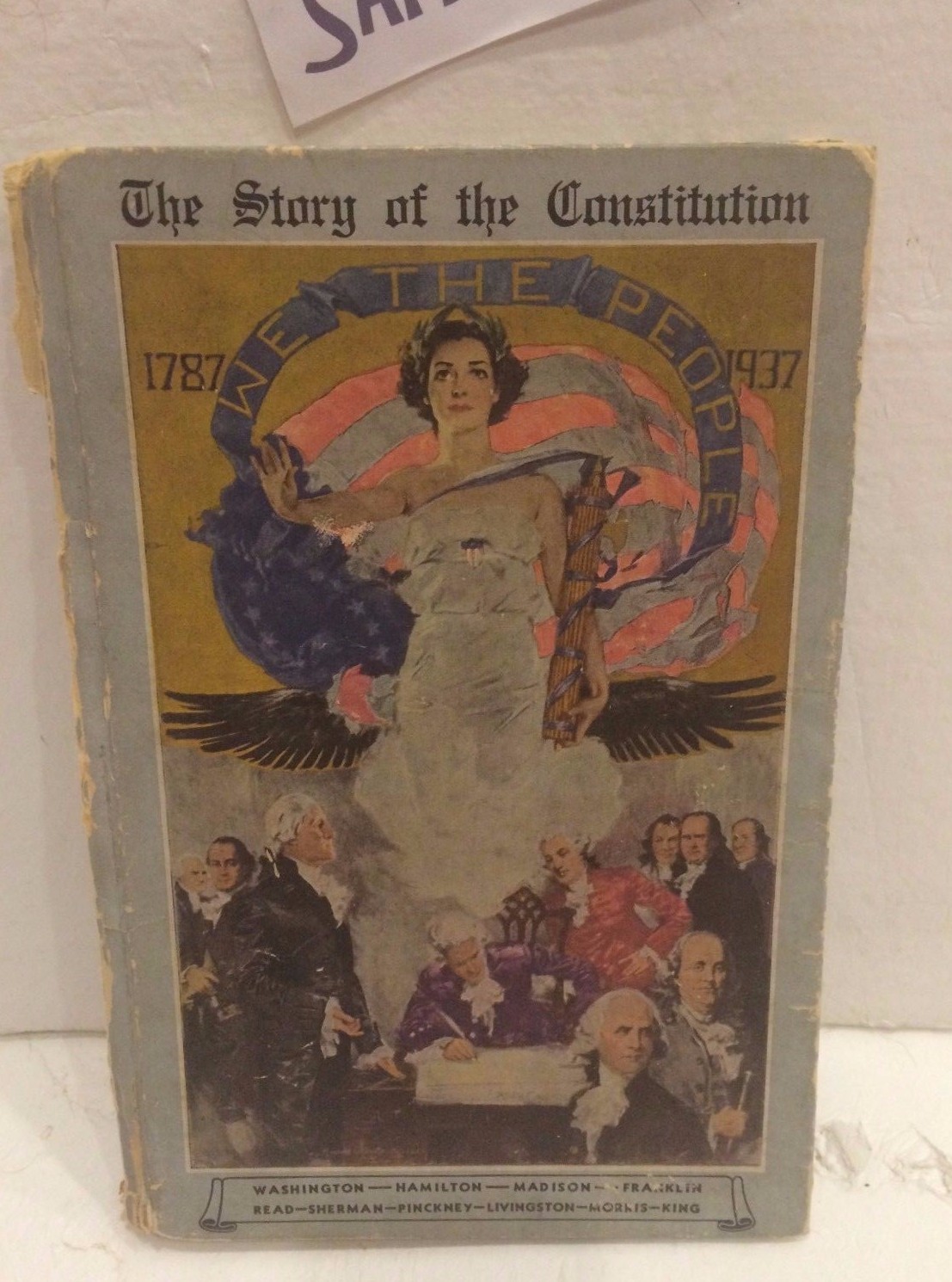 The Story of the Constitution SOL BLOOM USED Rough Condition 1937 | eBay