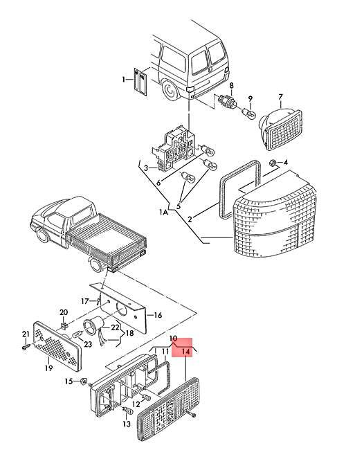Genuine VW EuroVan L80 LT 4x4 Transporter syncro 21 28 29 2V Lens ...