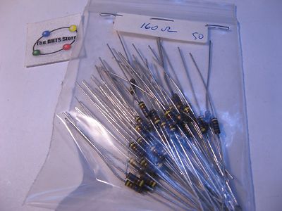 Resistor Carbon Composition 160 Ohm 1/4 Watt 5% - NOS Qty 50 | eBay