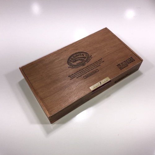 Padron 7000 Maduro Empty Wooden Cigar Box 12.5x7x2 | eBay